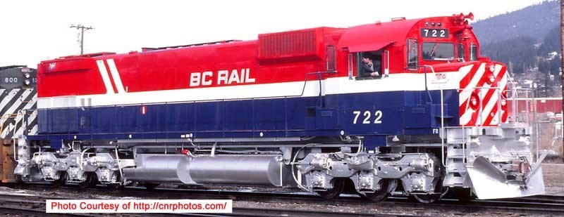 Bowser MLW M630 "BC Rail" #716 BOW24868 - MLW M630 - Dieselloks ...