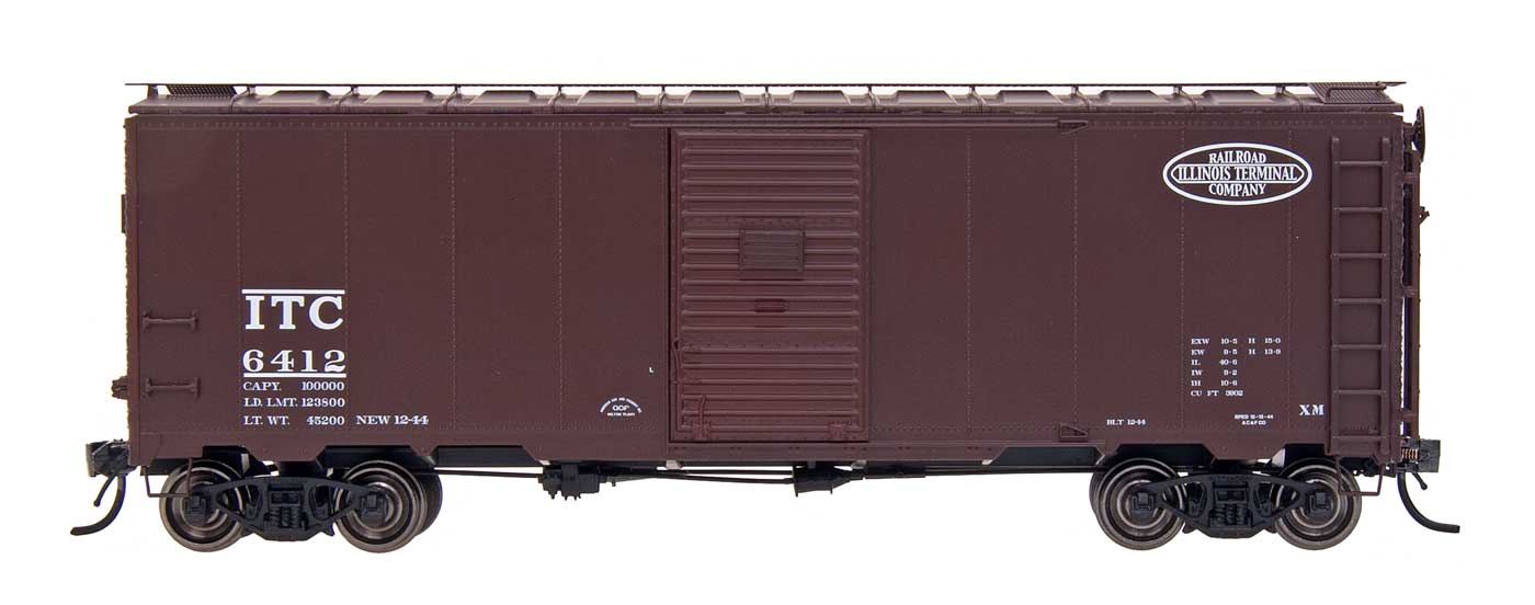 Intermountain RTR 40' 1937 AAR Boxcar "Illinois Terminal" IMR45826 ...