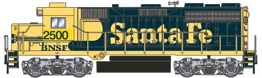Athearn Roundhouse RTR EMD GP35 "BNSF ex Santa Fe" #2521 RND12237 - EMD ...